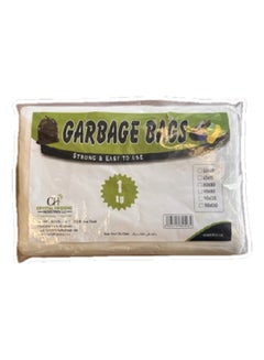 Generic Crystal Biodegradable White Garbage Bags - 50x60, 30 Microns ...