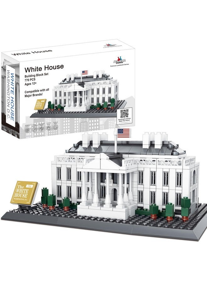 Apostrophe Games Apostrophe Games White House Building Block Set (770 ...
