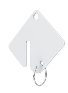 Generic 60 Pcs Durable Plastic Round Key Tags for Easy Identification ...