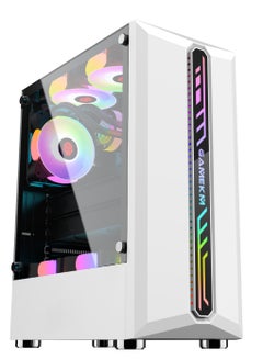 Generic Computer Cases, Mid-Tower PC Gaming Case ATX/M-ATX/ITX - Front ...