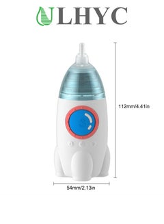 ULHYC Baby Nasal Aspirator Funny Rocket Electric Nose Suction Electric ...