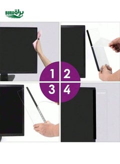 BURAQ Acrylic Computer Message Board Computer Screen Message Board ...