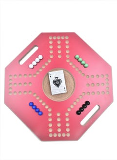 Jackaroo Jackaroo Board wood And Card Games Set With 16 Marble Stones ...