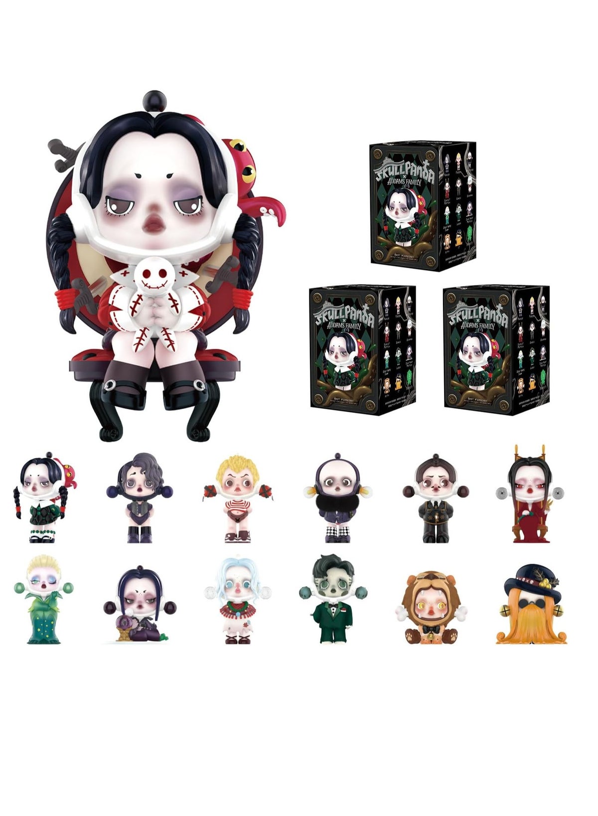 Generic POPMART POP MART SKULLPANDA A series blind box cute figure doll ...