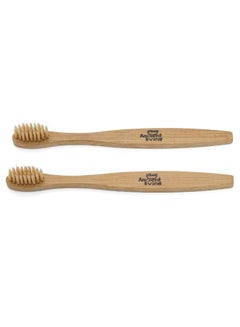 Ancient Living Bamboo Wood Toothbrush Eco Friendly Biodegradable ...