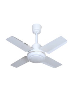MODI MODI 24 Inch 4-Blade Indoor Ceiling Fan White And 5 Speed Control ...