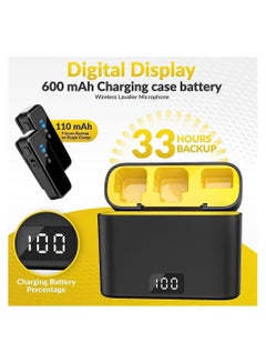 DMG TECH Wireless Lavalier Microphone, Dual Wireless Lavalier ...