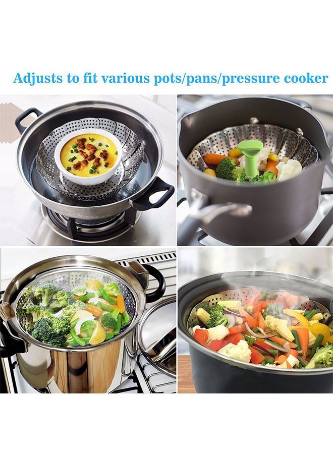 Generic Stainless Steel Collapsible Steamer Basket | Best Price UAE ...