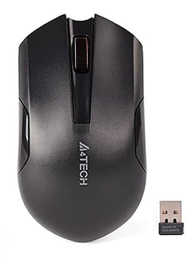 A4TECH Silent Wireless Mouse G3-200N , 2.4GHz Mouse 1000 DPI , battery ...