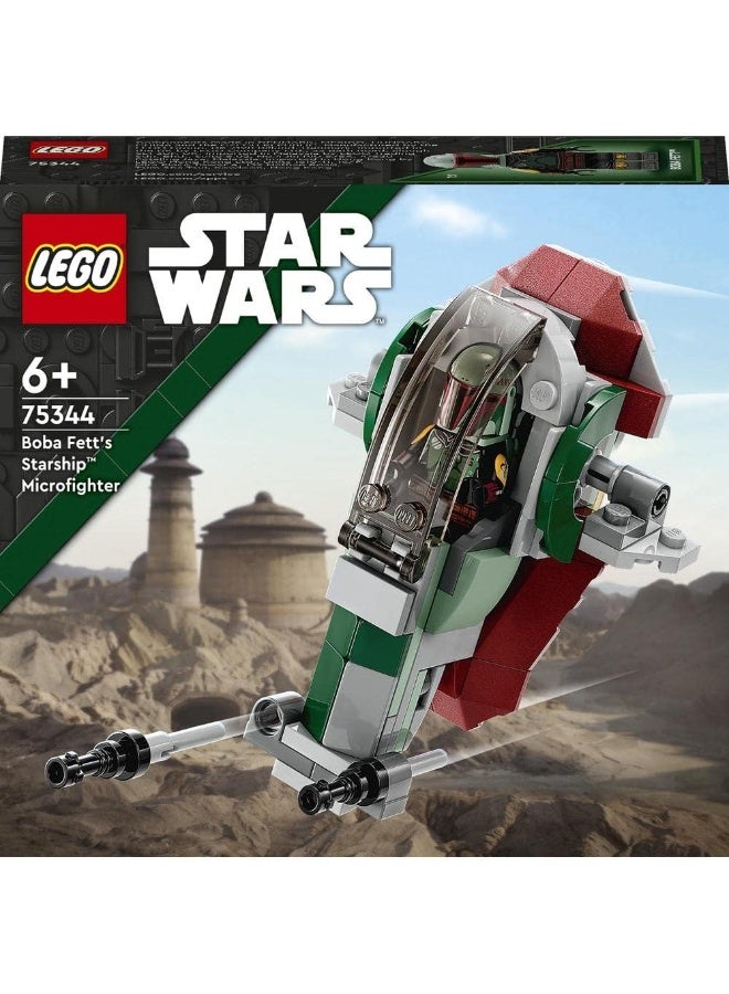 LEGO LEGO 75344 Star Wars Boba Fett's Starship Microfighter, Buildable ...