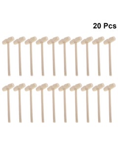 Generic 20 pcs Mini Wooden Hammer for Chocolate Pounding Toy Cute ...