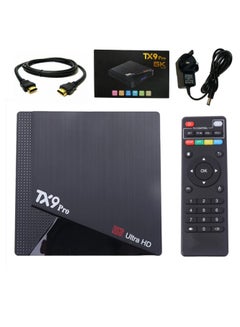 DIGI CORE TX9 Pro 6K UHD Android TV Streaming Device Remote Control ...