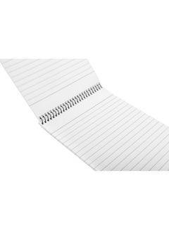 sasco Sasco Block Note 40 Pages Spiral - Pack of 6 -Assorted Colors ...