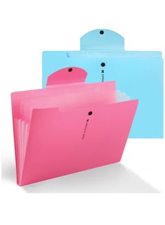 SYOSI Folder - 2 Pack A4 Clear Document Folders, quickly and easily ...