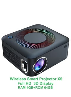 General Wireless Smart Projector X5 Full HD Bluetooth Projector ...