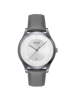 HUGO BOSS Men's Leather Analog Wrist Watch 1513983 UAE | Dubai, Abu Dhabi