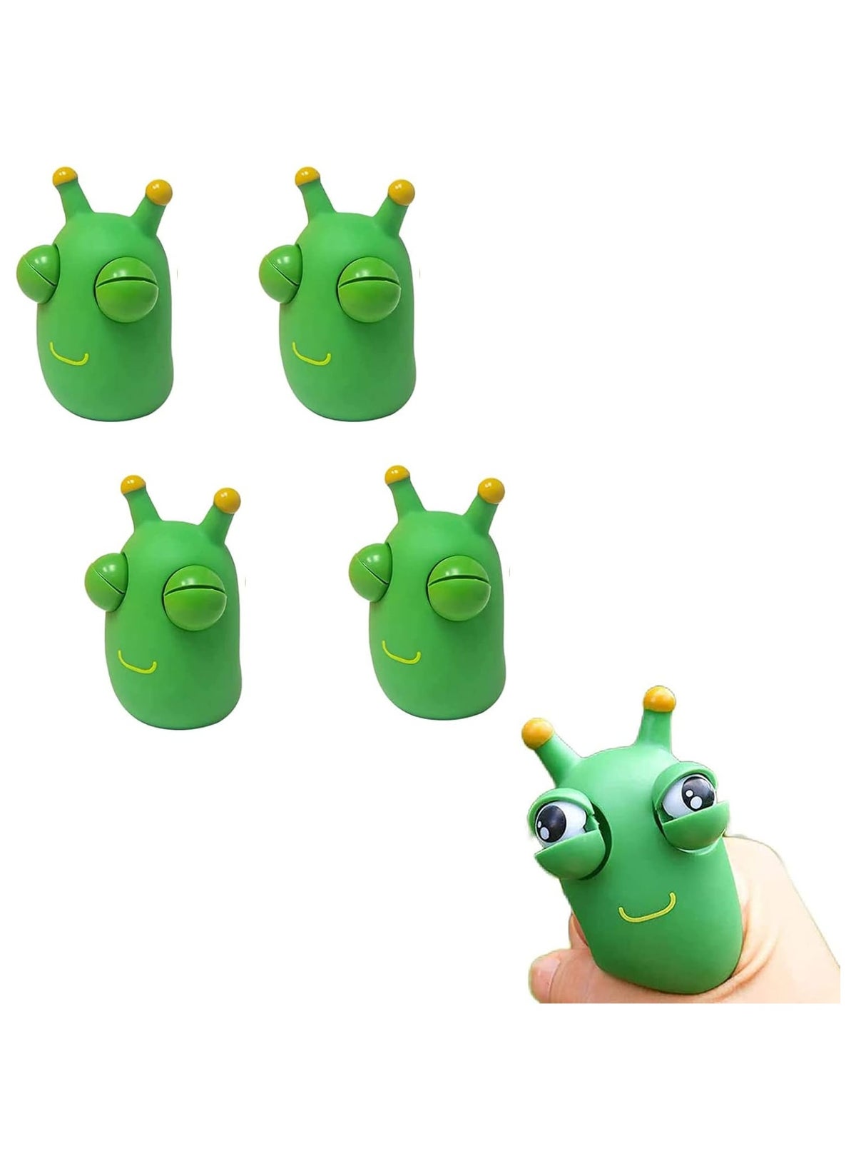 ATRJSZ Funny Squeeze Toy, Green Eye Stress Relief Relieve Anxiety ...