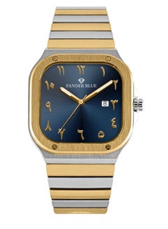 FANDER BLUE Stainless steel watch with Arabic numbers, same brand box ...