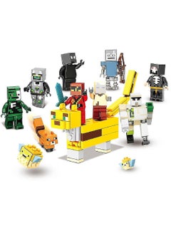 Generic Minecraft Minifigure Building Blocks 12-Pack, Educational Toy ...
