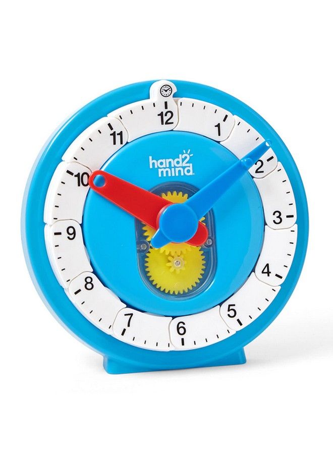 hand2mind Advanced Numberline Clock™ For Kids Learning To Tell Time ...