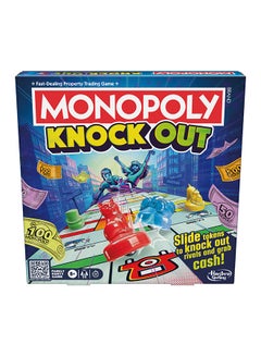 Monopoly Monopoly Knockout Family Party Game For Kids, Teens, And ...