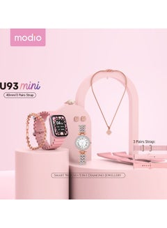 modio Modio U93 Mini 40mm Smart Watch with Fancy Jewelry Combo for ...
