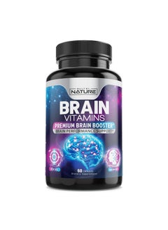 Built By Nature Brain Supplements For Memory And Focus Nootropics Brain ...