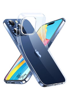Houmt iPhone 15 Pro Max Case 6.7 Inch Clear [Long-Lasting Clarity] Non ...