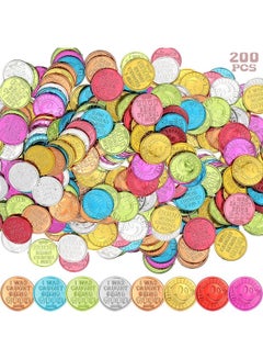 Jerify 200 Pcs Behavior Tokens For Kids Plastic Coins I Was Caught ...