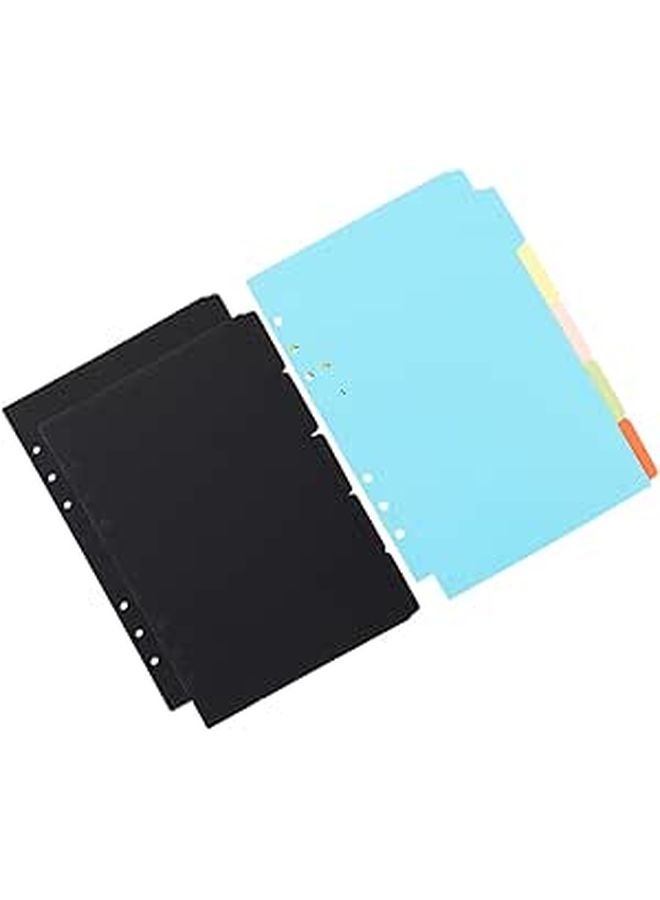 Generic 5 Tabbed Binder Dividers Index Pages For Organizing Documents ...