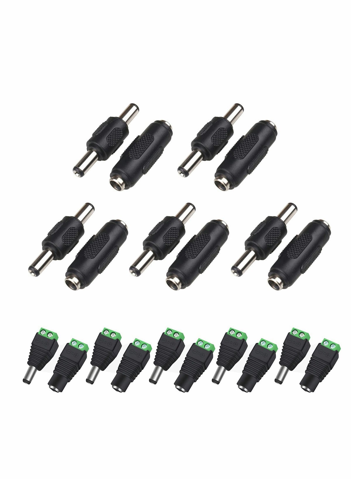 Generic Adapter Plug 5.5 x 2.1mm DC Power Coupler, DC Male To Male ...