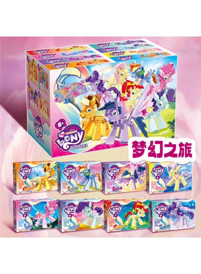 Generic Baoli Building Blocks Blind Box Toys Rainbow Kidsren's ...