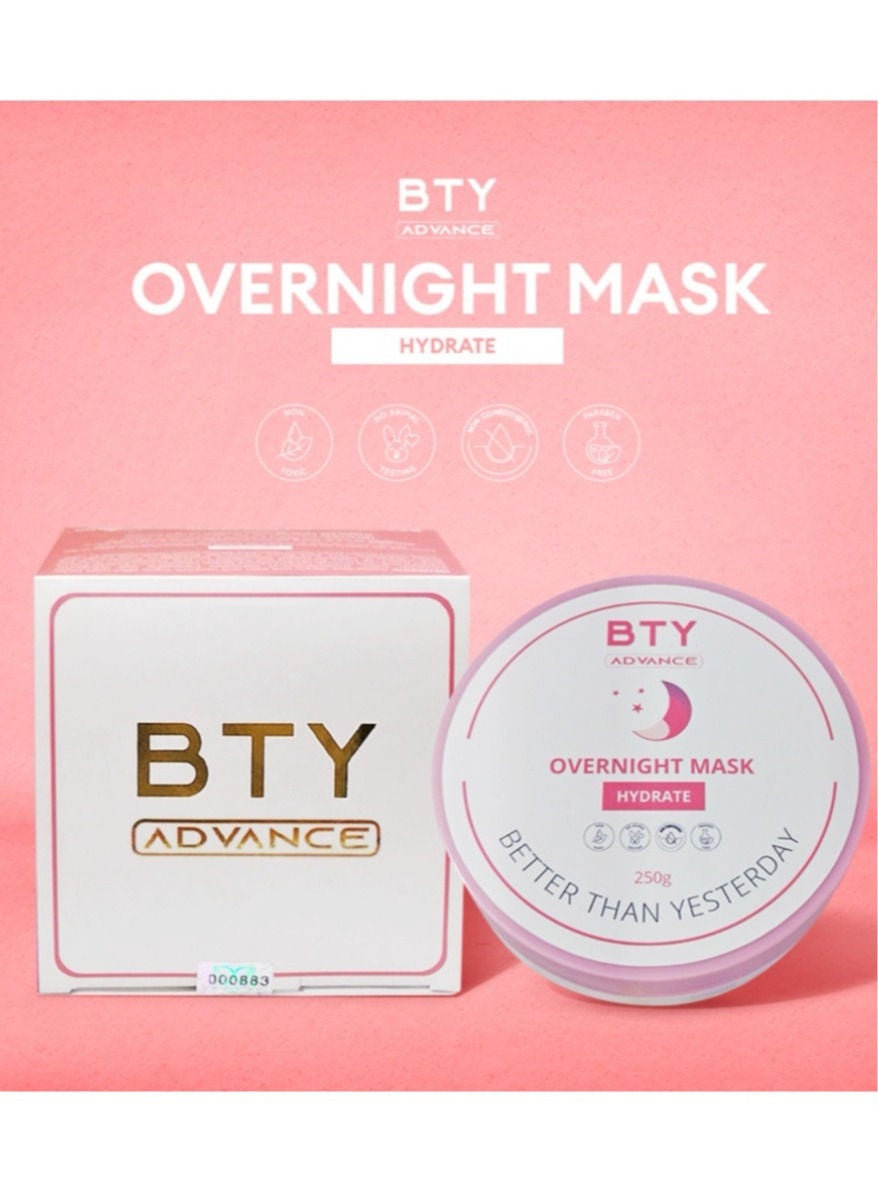 BTY Advance Overnight Mask 250g | Best Price KSA | Riyadh, Jeddah