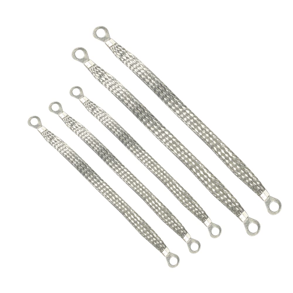 Reswish Universal Flat Braided Copper Ground Strap,Professional Vehicle ...