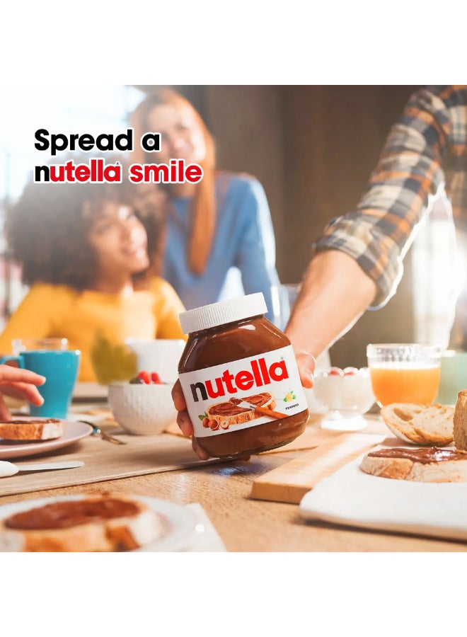 Buy Nutella Hazelnut Chocolate Breakfast Spread Jar Online | 15 Minutes ...