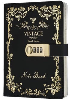 تسوق SYOSI وLock Journal Diary Digital Password Notebook Leather Binder ...