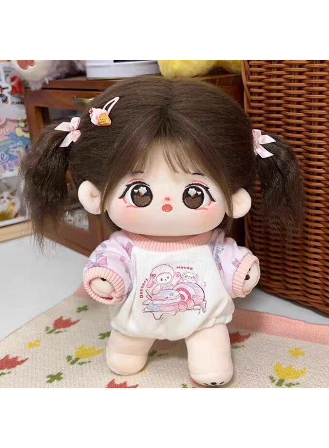 Generic [Activity] Genuine Cotton Doll Fried Hair Naked Doll Can Change ...