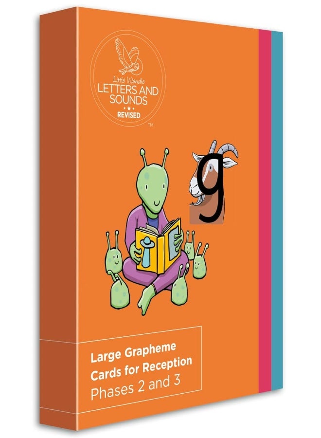 Collins Large Grapheme Cards for Reception: Phases 2 and 3 | Best Price ...