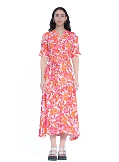 ZABAIONE Dress - P4028 watermelon UAE | Dubai, Abu Dhabi