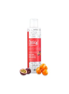 Amigo Tween Toiletries Face & Body wash -Vitamin C & A Passion Fruit ...