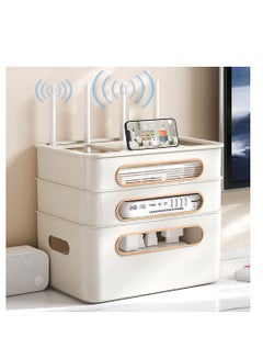 Generic WiFi Router Storage Box，Hider Cord Management Container，Multi ...