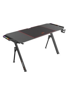 porodo Porodo Gaming E-Sports Gaming Desk with RGB LED Light Panel ...
