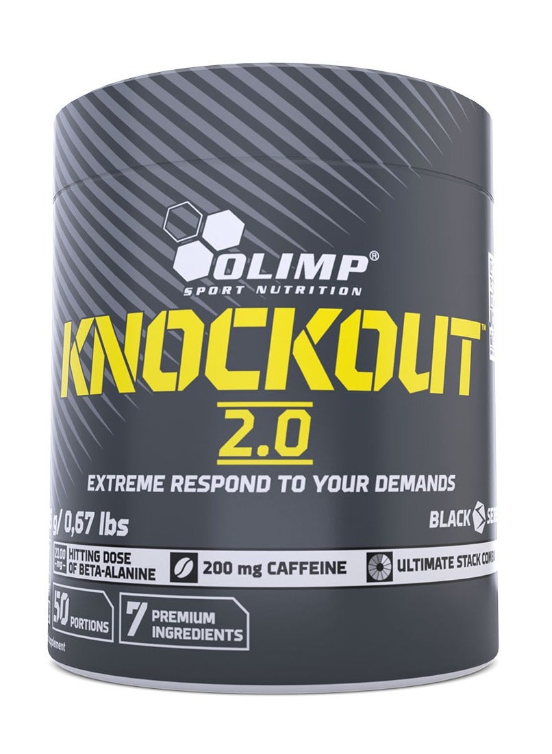 Olimp Sport Nutrition Knockout 2.0 Pre-Workout Powder, Bubble Blow ...
