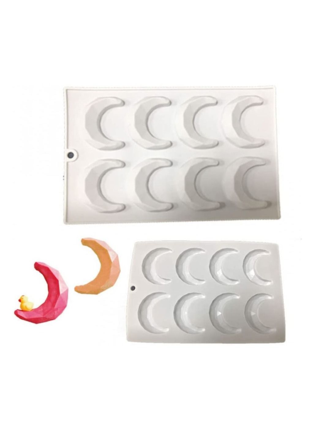 Generic Moon Crescent Silicone Mold Mousse Cake Chocolate | Best Price ...