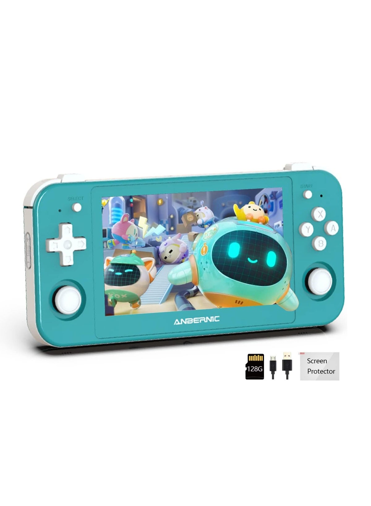 ANBERNIC RG505 Retro Game Handheld Game Console with 128GB TF-card ...