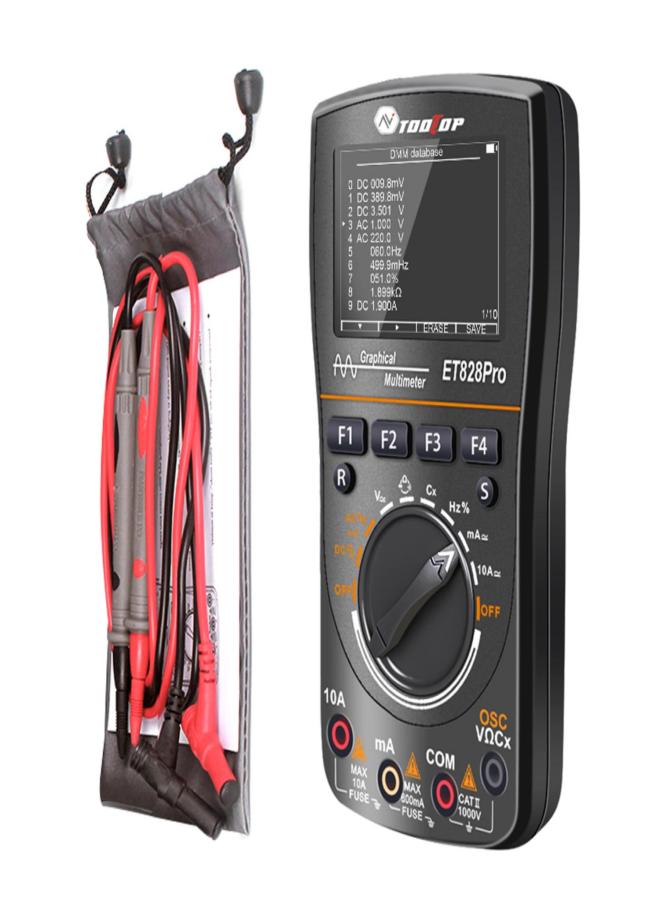 Generic TOOLTOP ET828Pro Digital Oscilloscope 6000 Count Multimeter ...