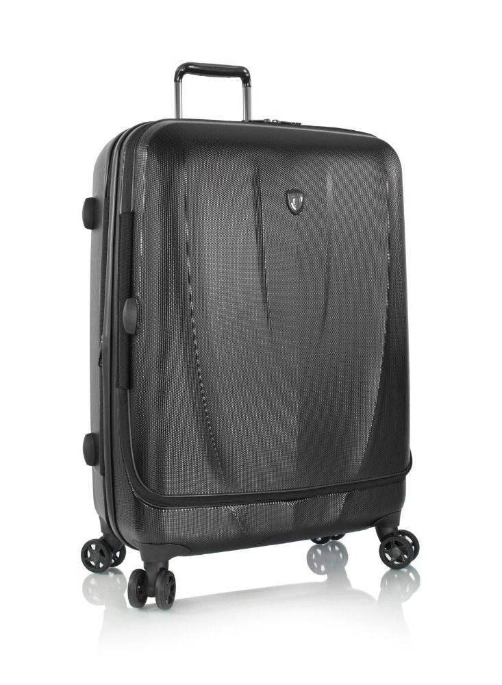 HEYS Smart Vantage - 53 Cm (Black) Hard Case Trolley Bag (Polycarbonate ...