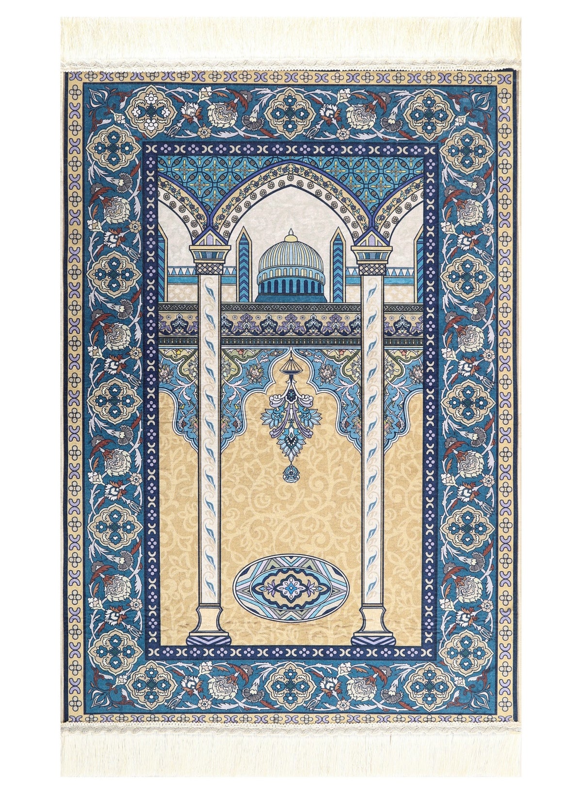 JEEJPV Prayer Mat | Soft and Comfortable Islamic Janamaz | Foldable ...