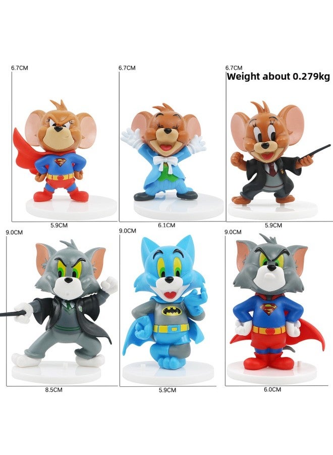 Generic Cat And Mouse Hand Tom Jerry COS Superman Harry Potter Batman ...