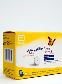 Abbott FreeStyle Libre 2 Flash Glucose Monitoring System Sensor Kit ...